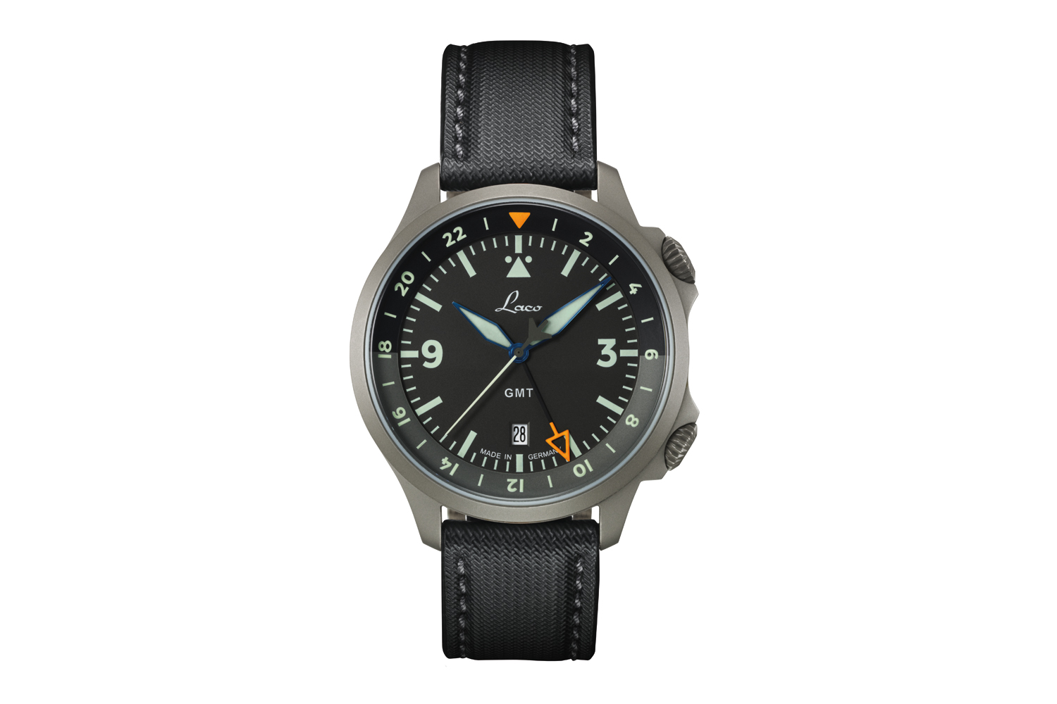 Laco stellt zwei neue GMT-Modelle im Fliegerlook vor