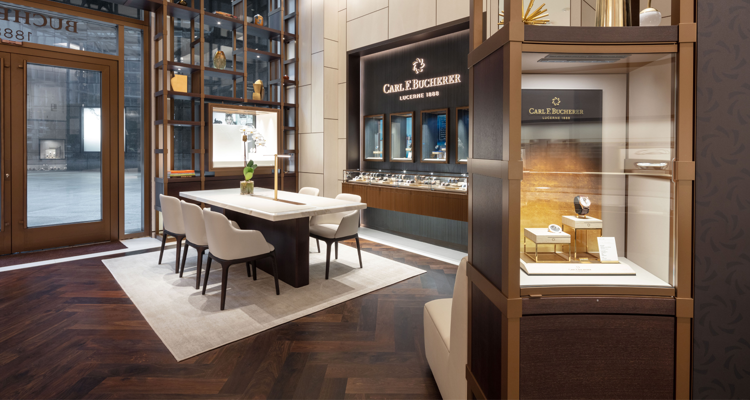 Carl F. Bucherer eröffnet Markenboutique in New York